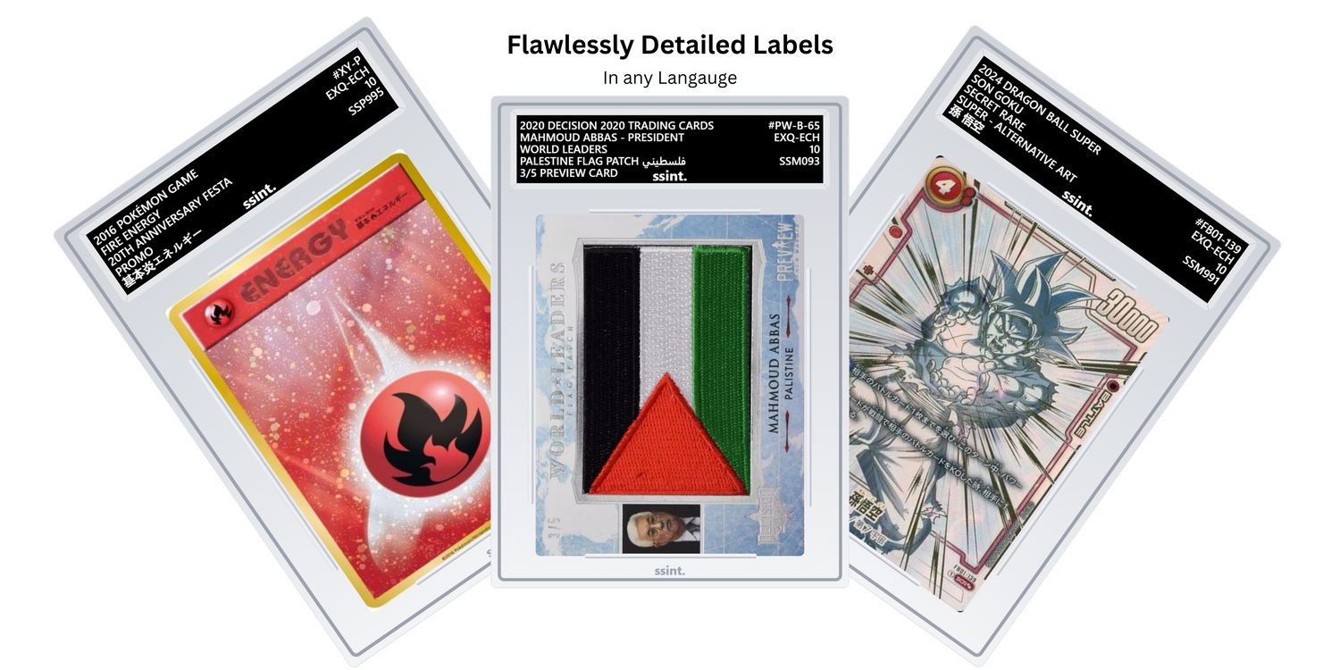 SSINT Grading – UK’s Premium Trading Card Grading & Authentication ...